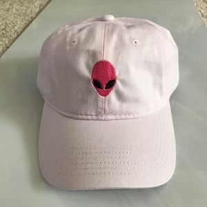 Accessories | Pink Alien Dad Style Hat | Poshmark